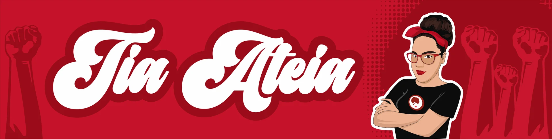 Compre produtos personalizados de Tia Ateia